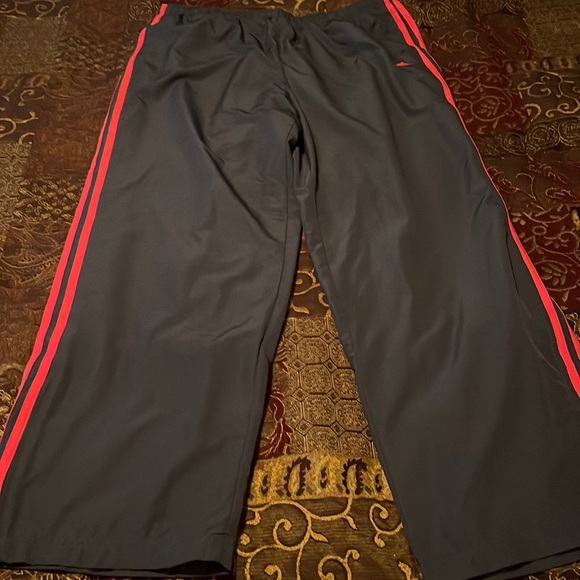adidas | Pants & Jumpsuits | Adidas Three Stripes Open Hem Windpant ...